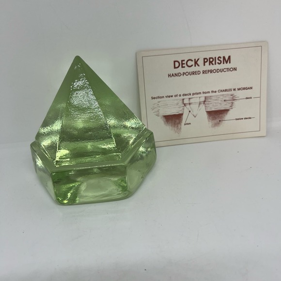Mystic seaport museum | Other | Vintage Handpoured Reproduction Deck Prism | Poshmark